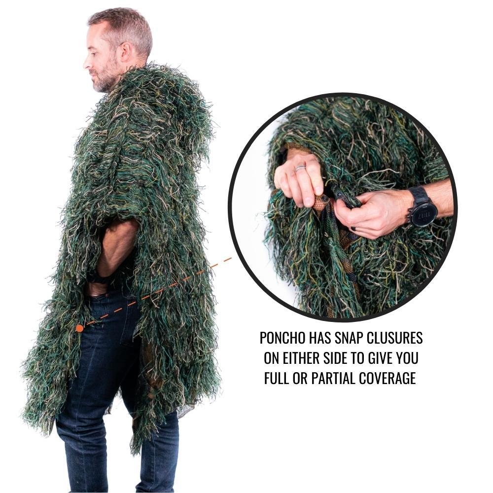 Arcturus Ghost Ghillie Poncho – Ghillie Suit Warehouse